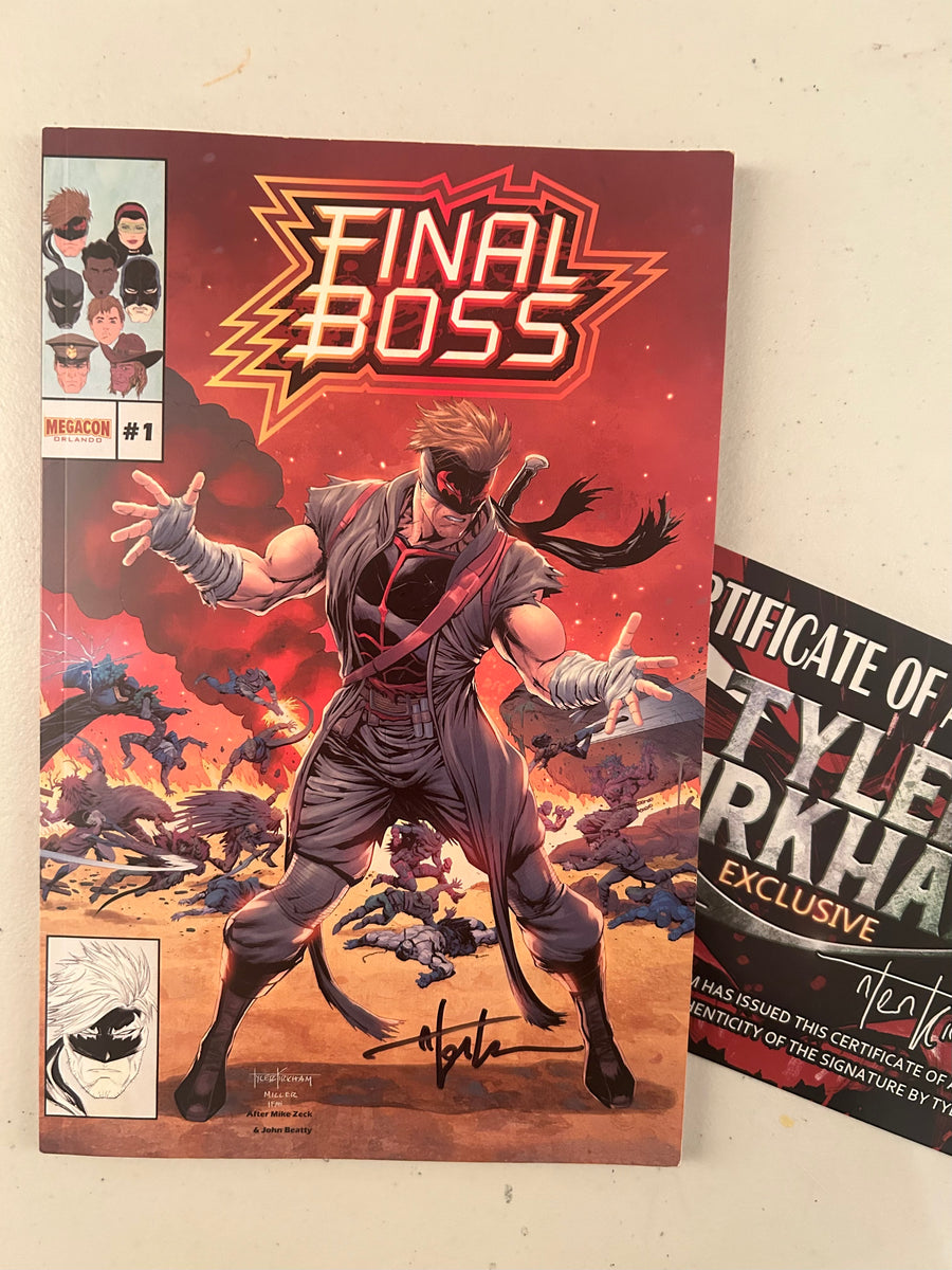 Final Boss #1 Megacon exclusives – Tyler Kirkham Store