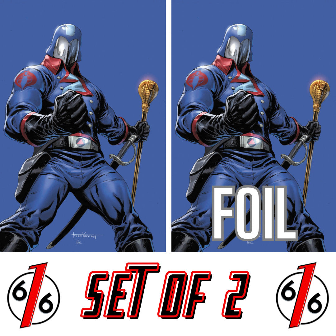 GI Joe #4 Cobra commander exclusive! – Tyler Kirkham Store