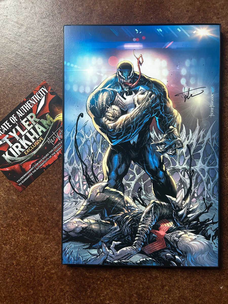Venom vs Knull lithograph print – Tyler Kirkham Store