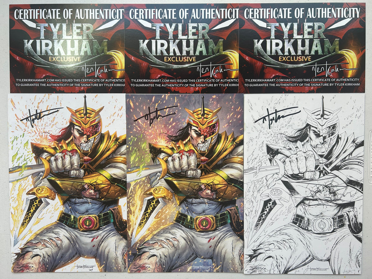 Power Rangers battle damage sets – Tyler Kirkham Store